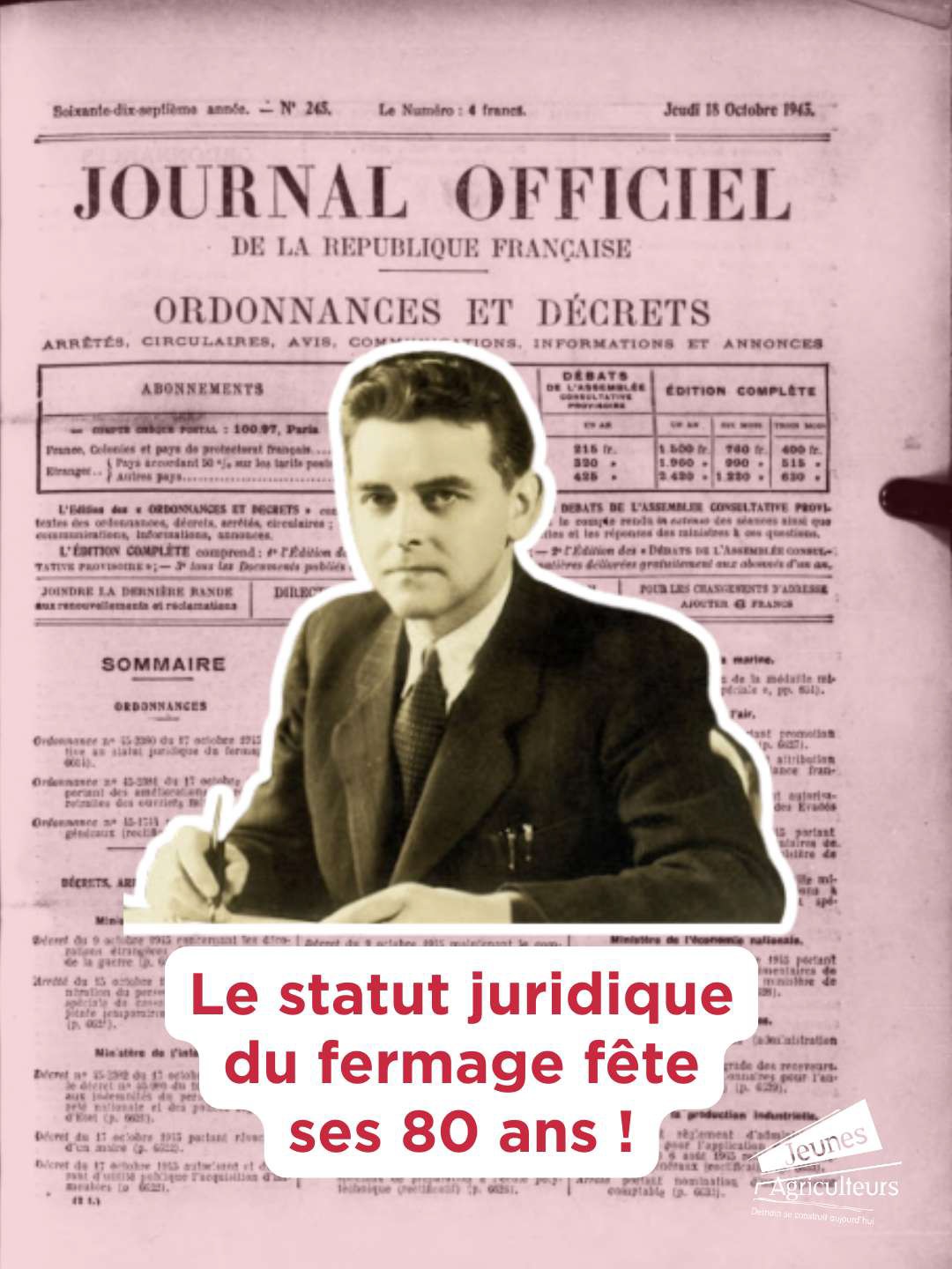 1945-2025 : le statut du fermage a 80 ans Articles | Agribourgogne ...